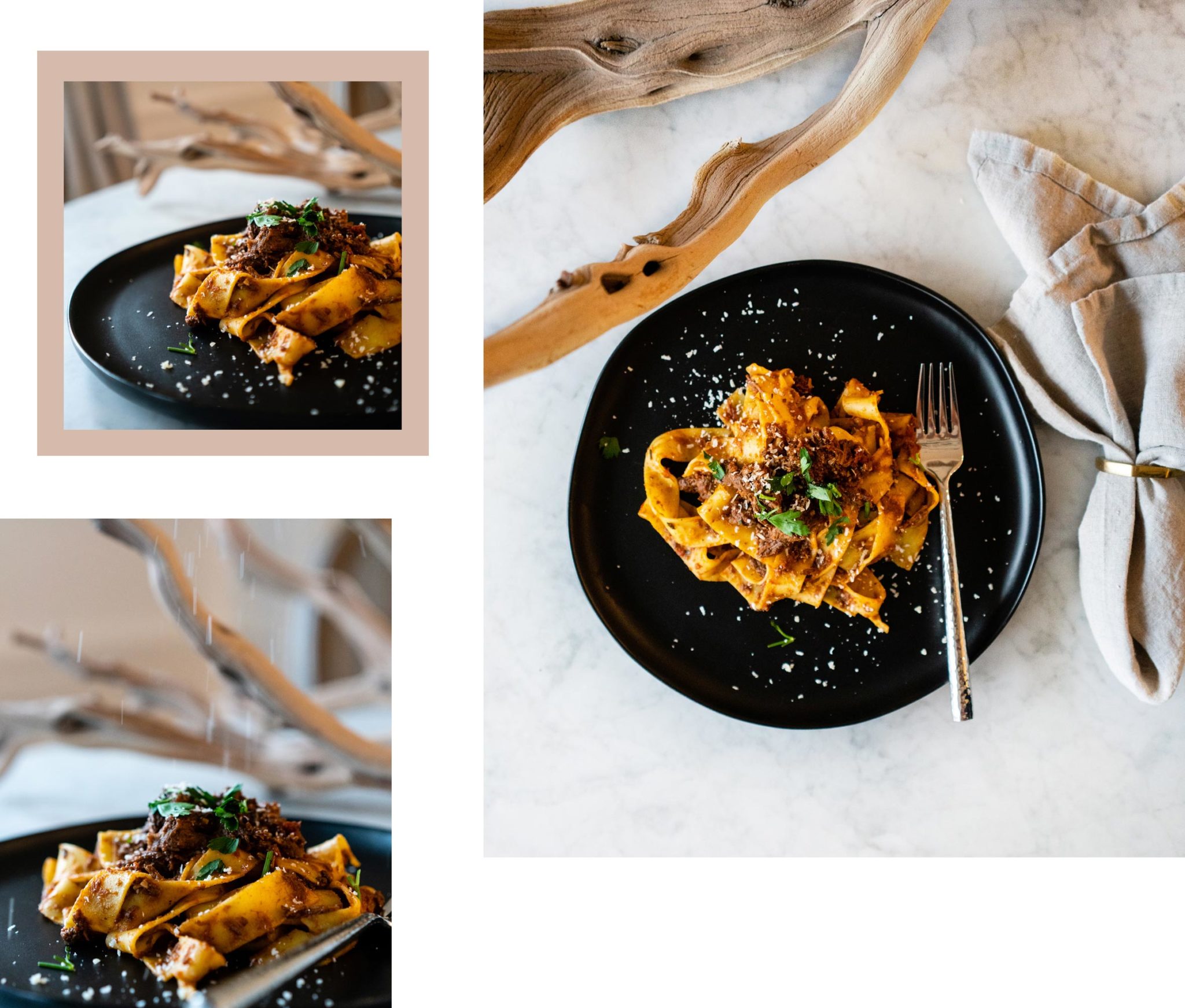 Braised Beef Ragù Pappardelle Recipe | Endlessly Elated